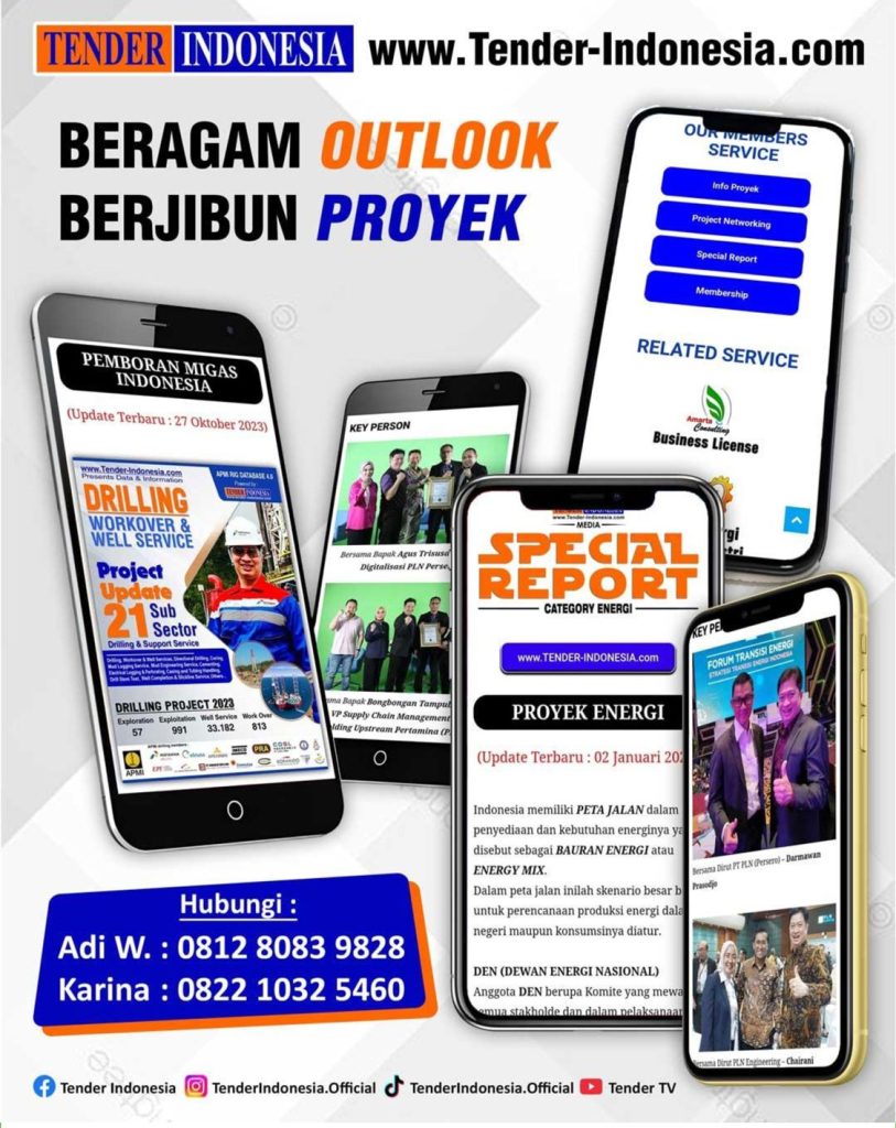 Proyek Bulletin TENDER Volume 63 – Tender Landing Page