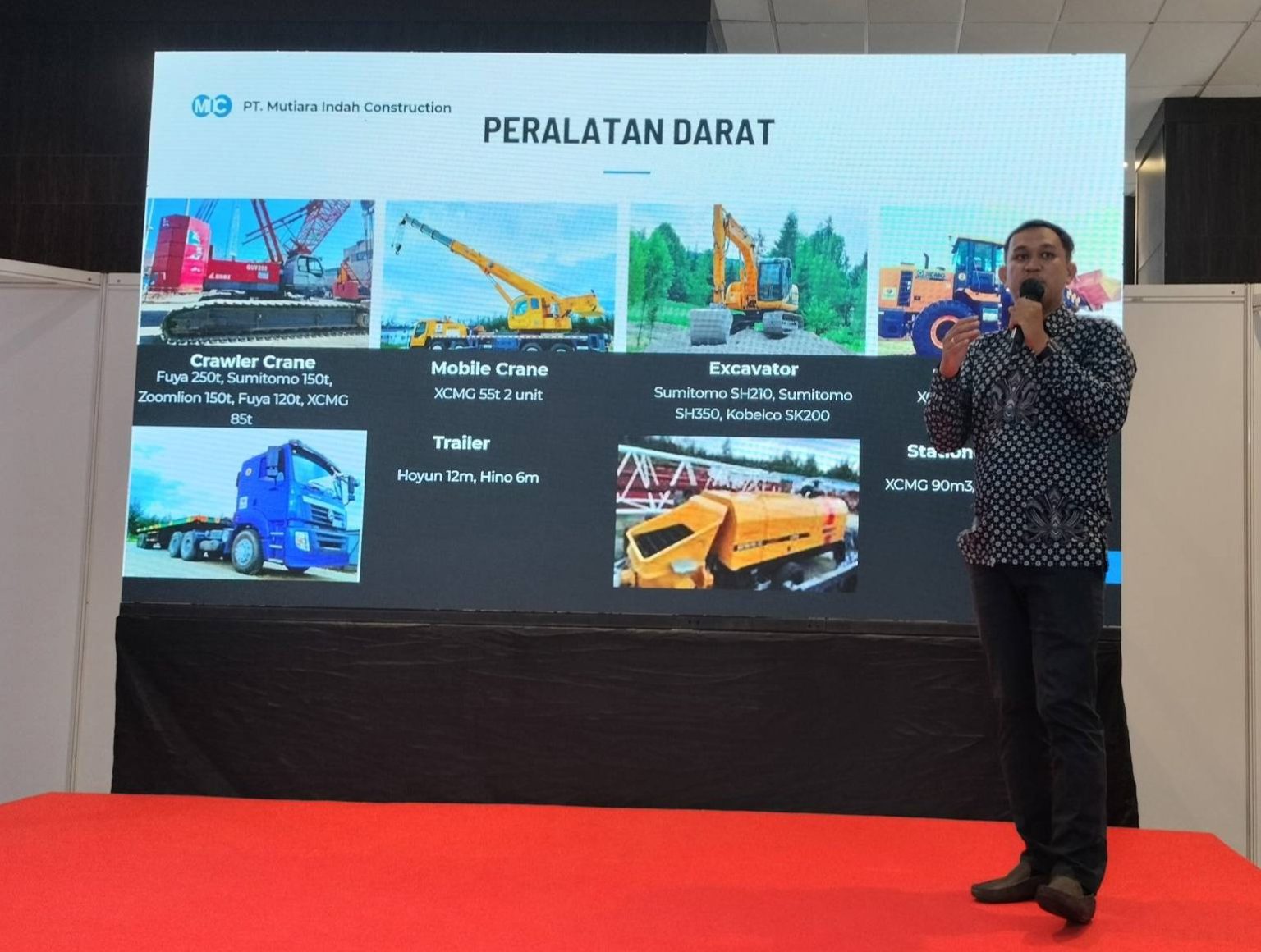 Indonesia Project Network – Tender Landing Page